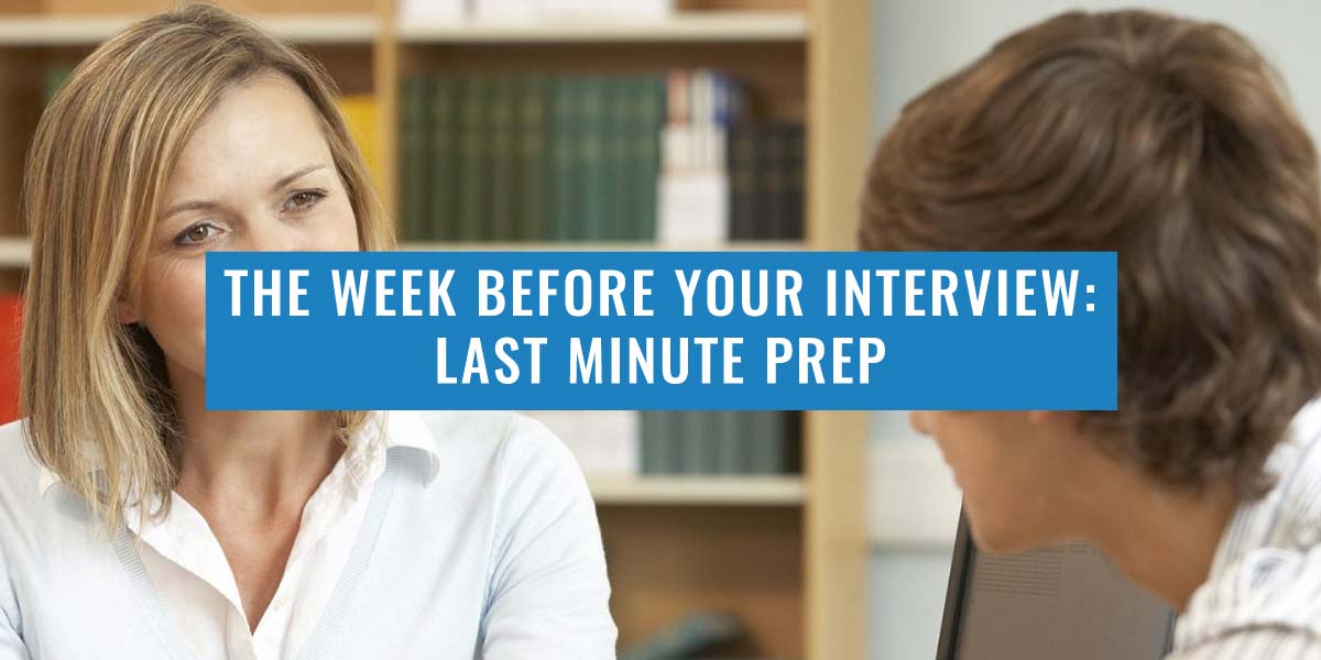 Last Minute Interview Tips For University Applicants