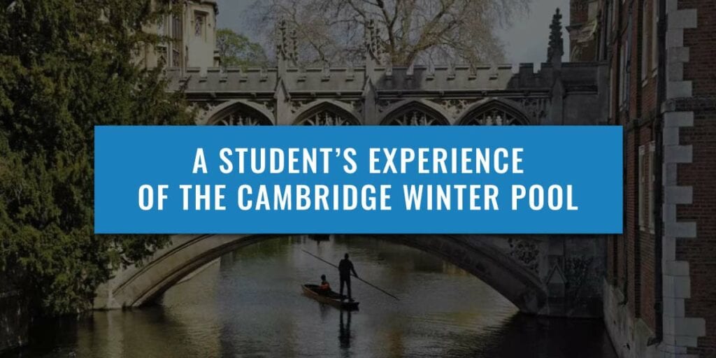 Cambridge Winter Pool Guide | UniAdmissions