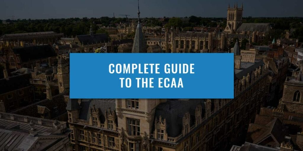 The Complete ECAA Guide | UniAdmissions